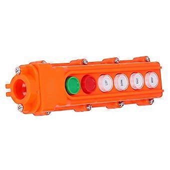 Crane Controller Hoist Remote Control Station Push Button Switch 6 Ways COB?62A 220V/500V ...