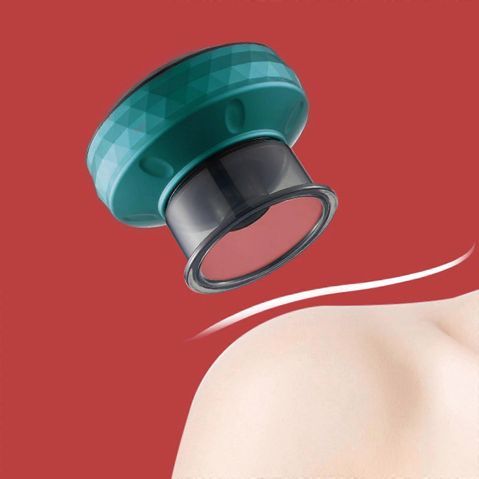 Cupping With Red Vibration Rechargeable Cupping Device | Fruugo UK