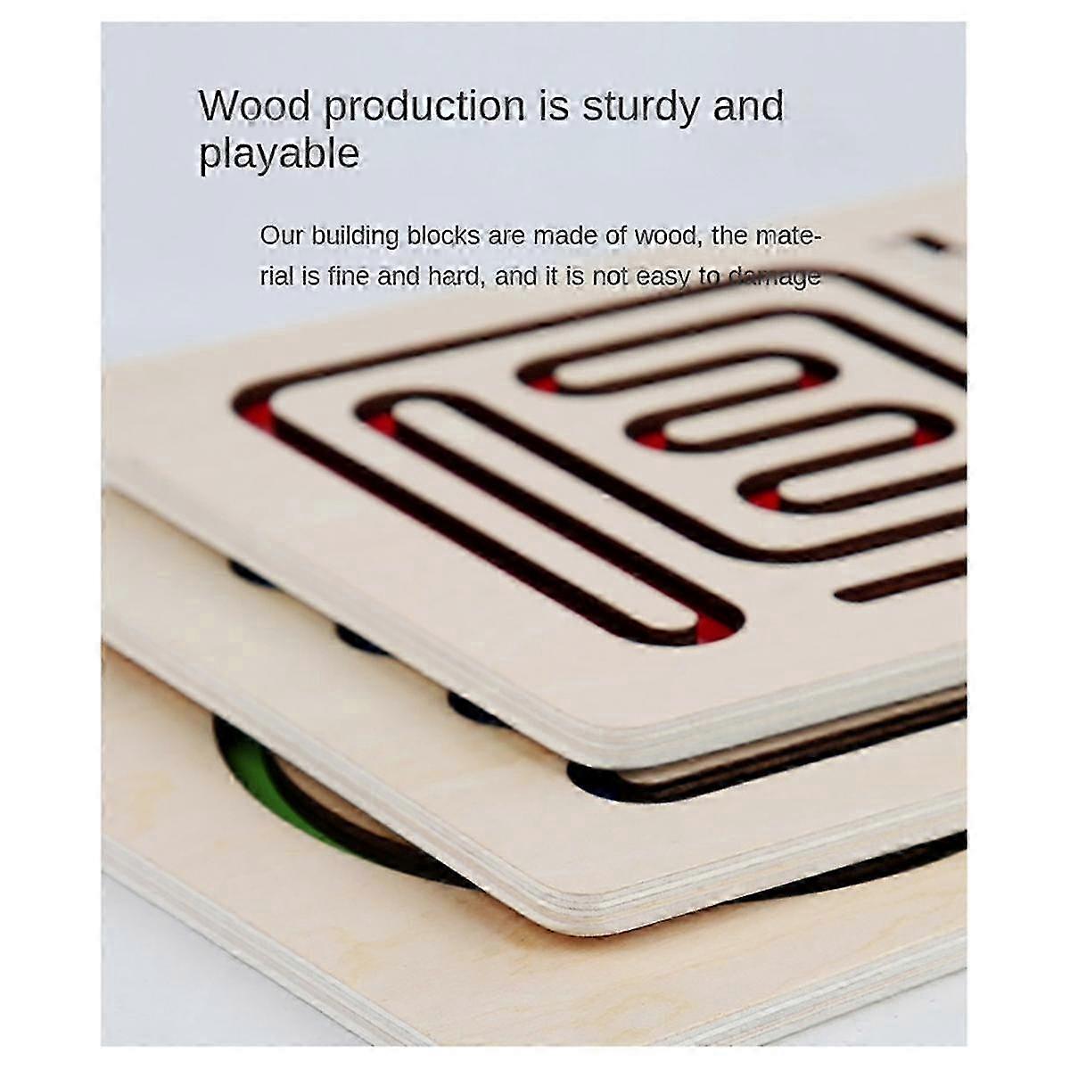 Left And Right Brain Development Toys Pen Trajectory Training Hand ...