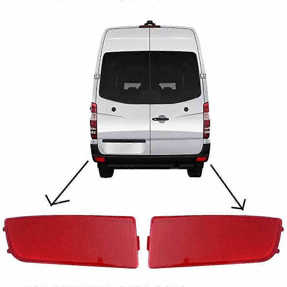 Car Flashing Left Right Rear Bumper Reflector Light For Mercedes ...