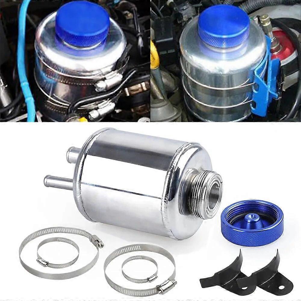 Racing Power Steering Fluid Reservoir Tank Clamps Fuel Cell Surge Tank ...