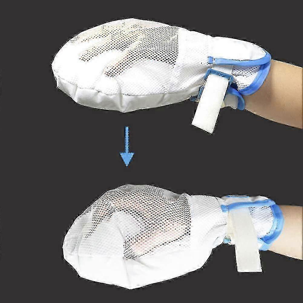 Safety Hand Restraint Mitts Glove For Dementia And Elderly, With Super ...
