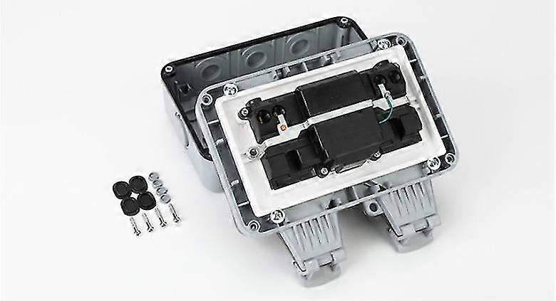 Outdoor Socket, Weatherproof Storm Rcd Socket Double Switched 13 A Ip66 ...