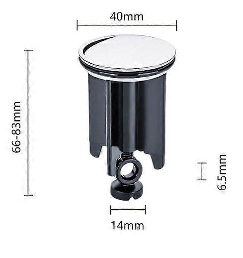 Universal Adjustable Sink Plug - Universal Brass with Rubber - for ...
