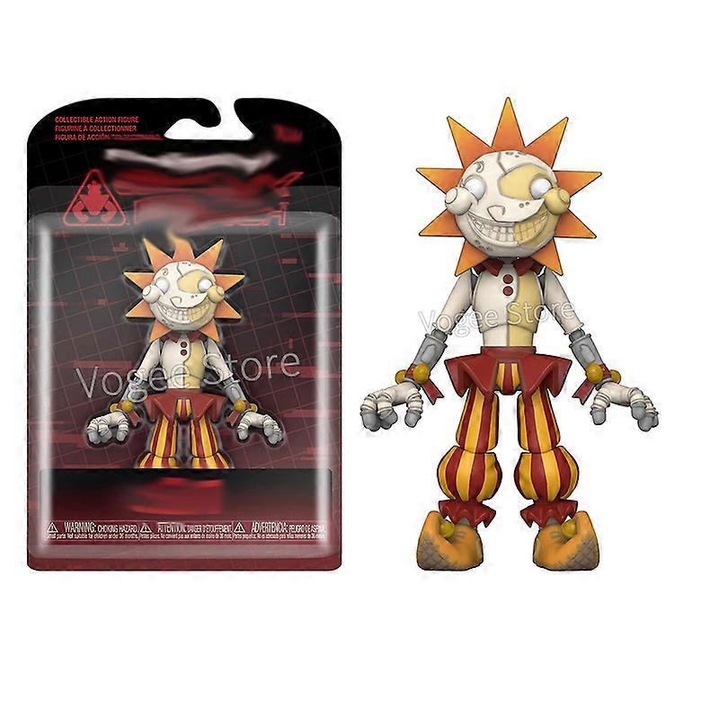 FNAF Figures Sundrop Action Figure BOSS SUN & MOON Joker Freddy Bonnie ...