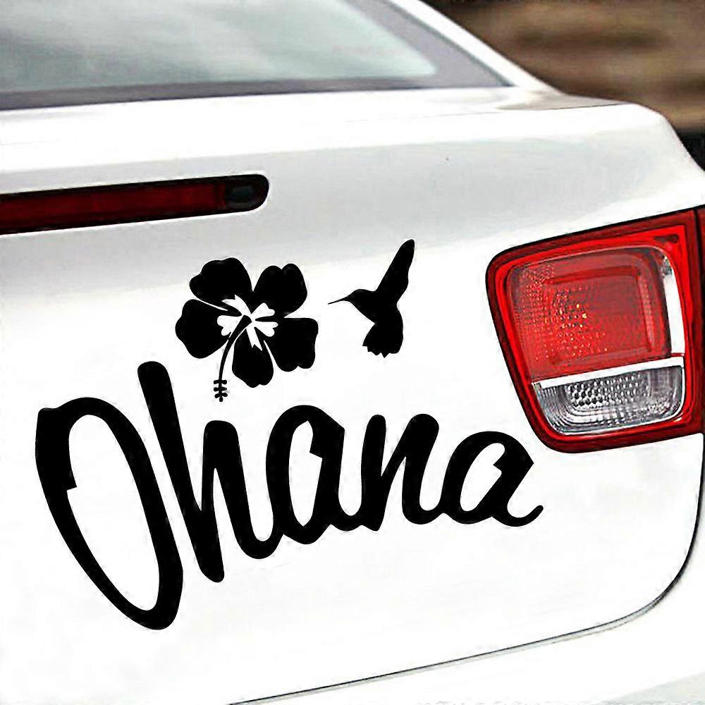 Vinyl ohana car stickers, weatherproof car styling cartoon car stickers ...