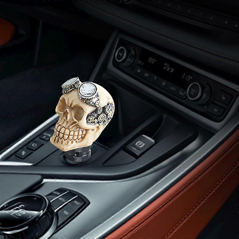 Personality Modification Car Gear Shift Knobs Skull Head Gear Manual ...