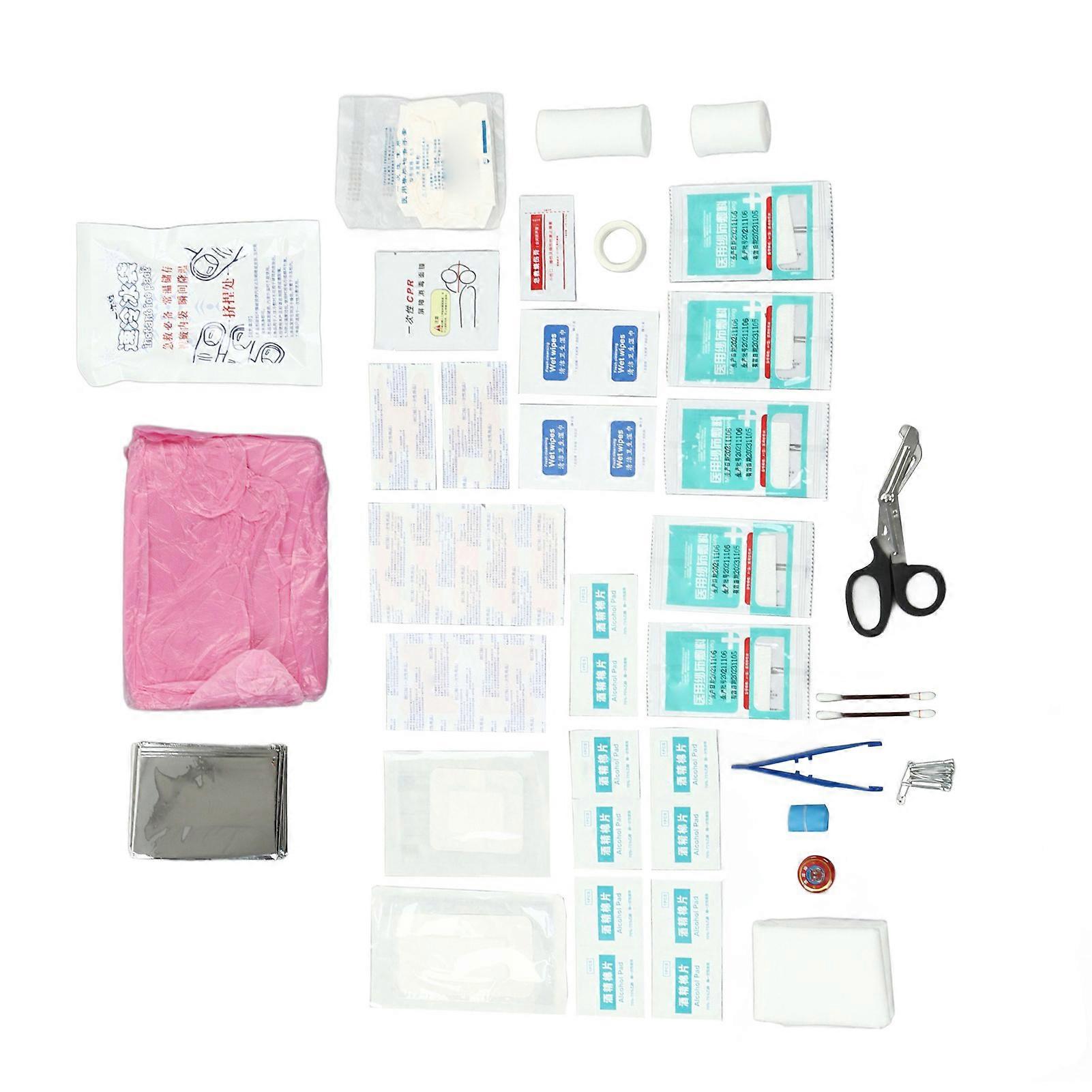 Multipurpose Emergency Kit Individual First Aid Tool Kit for Household ...