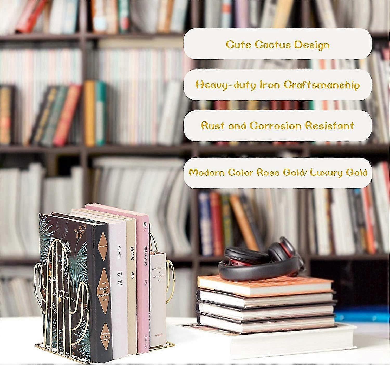 Office Anti-Slip Decorative Storage Rack Baffles (Gold) 2 Pieces ...