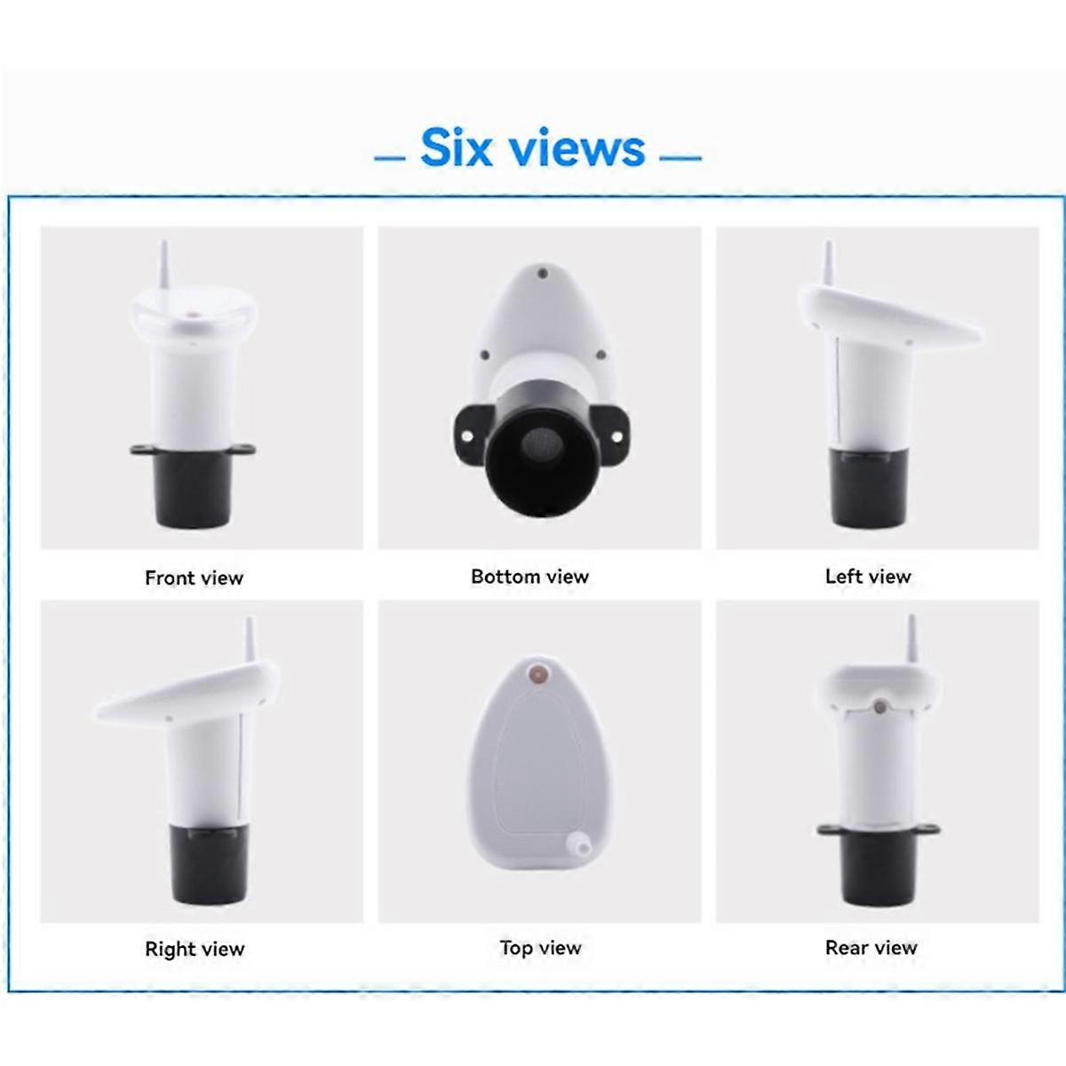 Wireless Water Level Indicator Gauge Water Tank Sensor Liquid Level ...