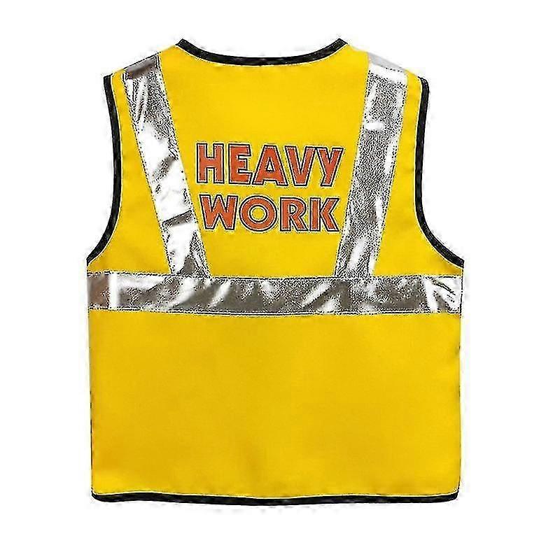 Construction Worker Costume Kit For Kids Role Play Toy Set Career ...