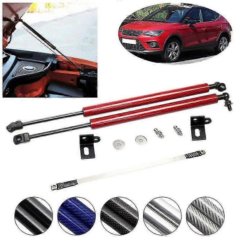 for SEAT Arona 2017-2023 SUV Front Hood Bonnet Modify Carbon Fiber Gas ...