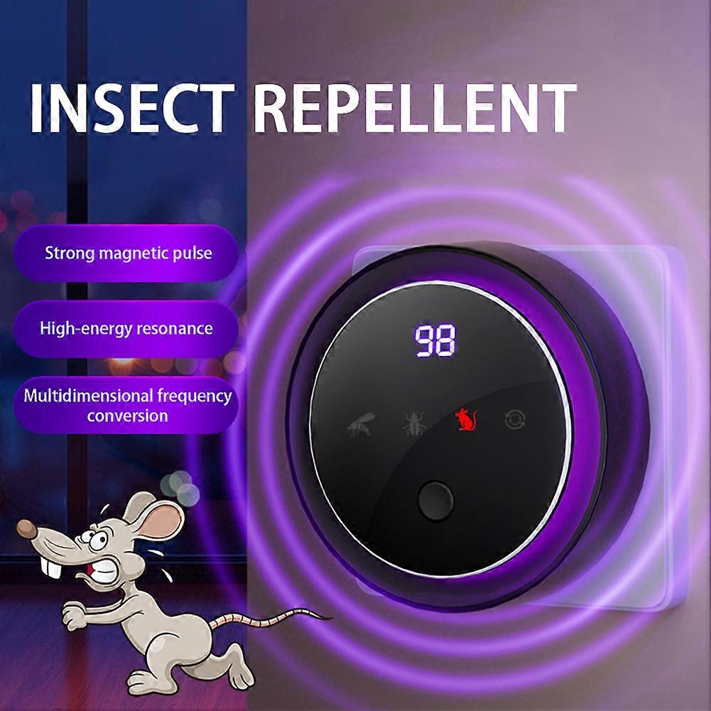 4-in-1 Upgraded Smart Ultrasonic Pest Repeller, Garden Indoor 400m^2 ...