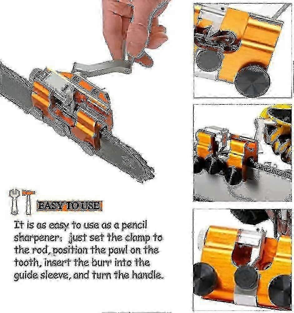 Chainsaw Chain Sharpening Jig, Timberline Chainsaw Sharpener Jig Tool ...