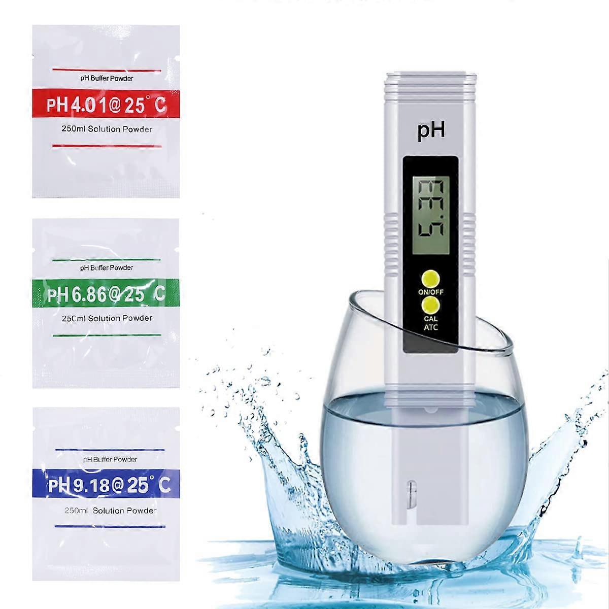 Pocket Format with 0-14 pH Measuring Pool pH Value Meter Digital PH ...