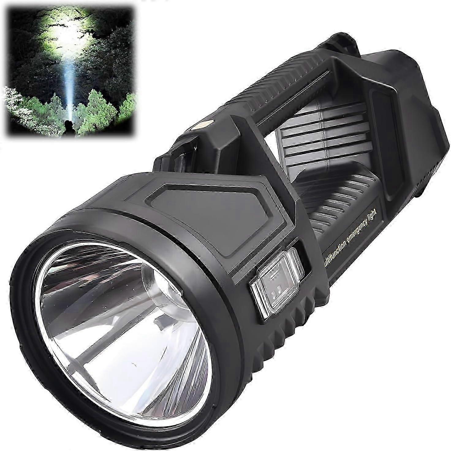 Waterproof spotlight handheld large searchlight, spotlight outdoor ...