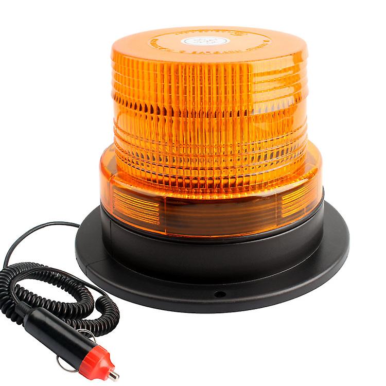 Led Strobe Light, Amber Emergency Magnetic Flashing Warning Beacon For ...