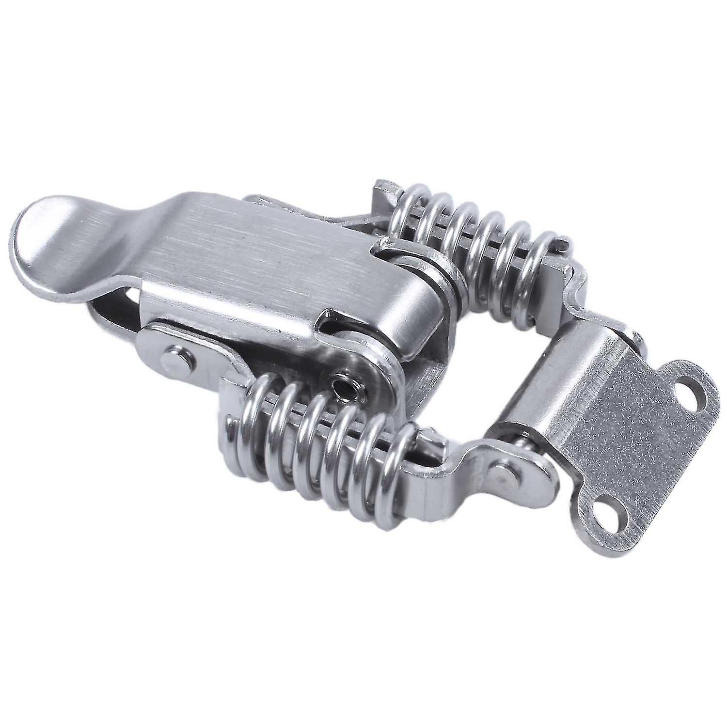 2x Toolbox Draw Compression Spring Toggle Latch Catch Clamp Silver ...