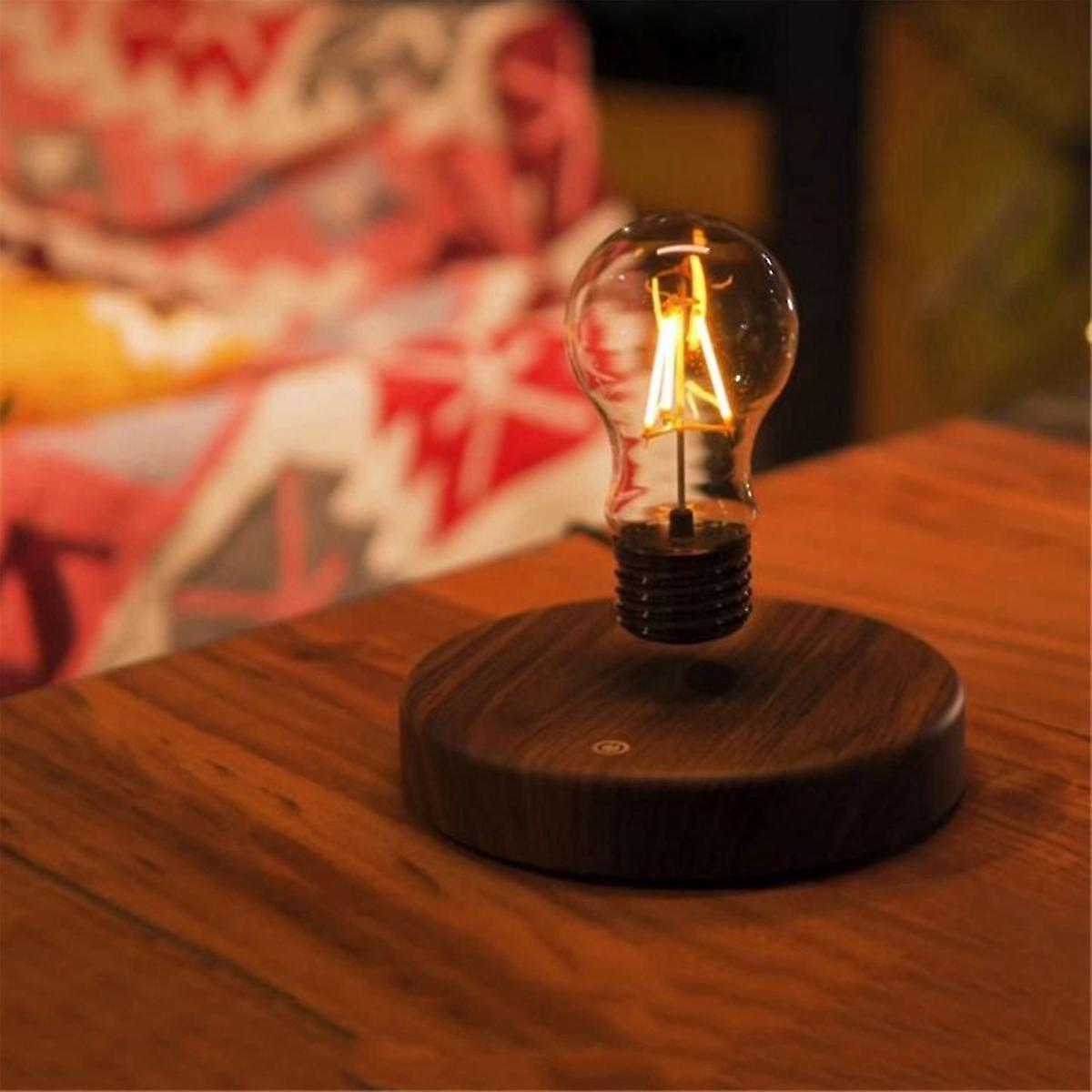 Magnetic Levitation Bulb, Led Bulb Ambient Night Light, 360-degree ...
