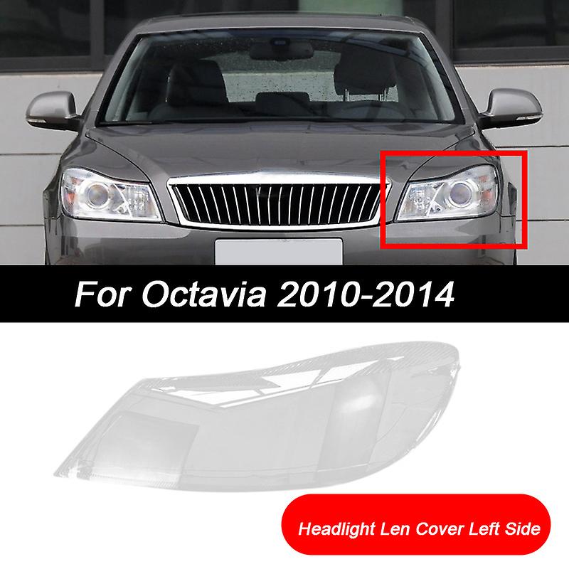 For 2010-2014 Car Front Left Side Headlight Clear Lens Cover Head Light ...