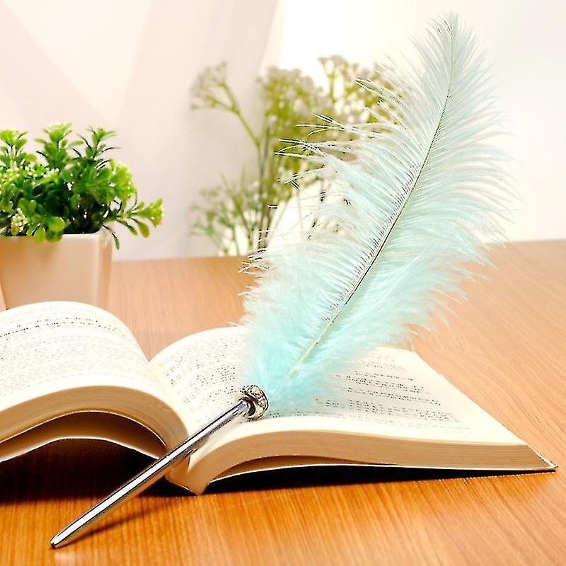 Feather Ballpoint Pens Stainless Steel Pens Writing Signatures ...