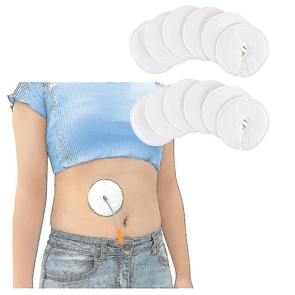 Feeding Tube Pad G Tubes Button Pads Holder Covers Peg Tube Supplies ...