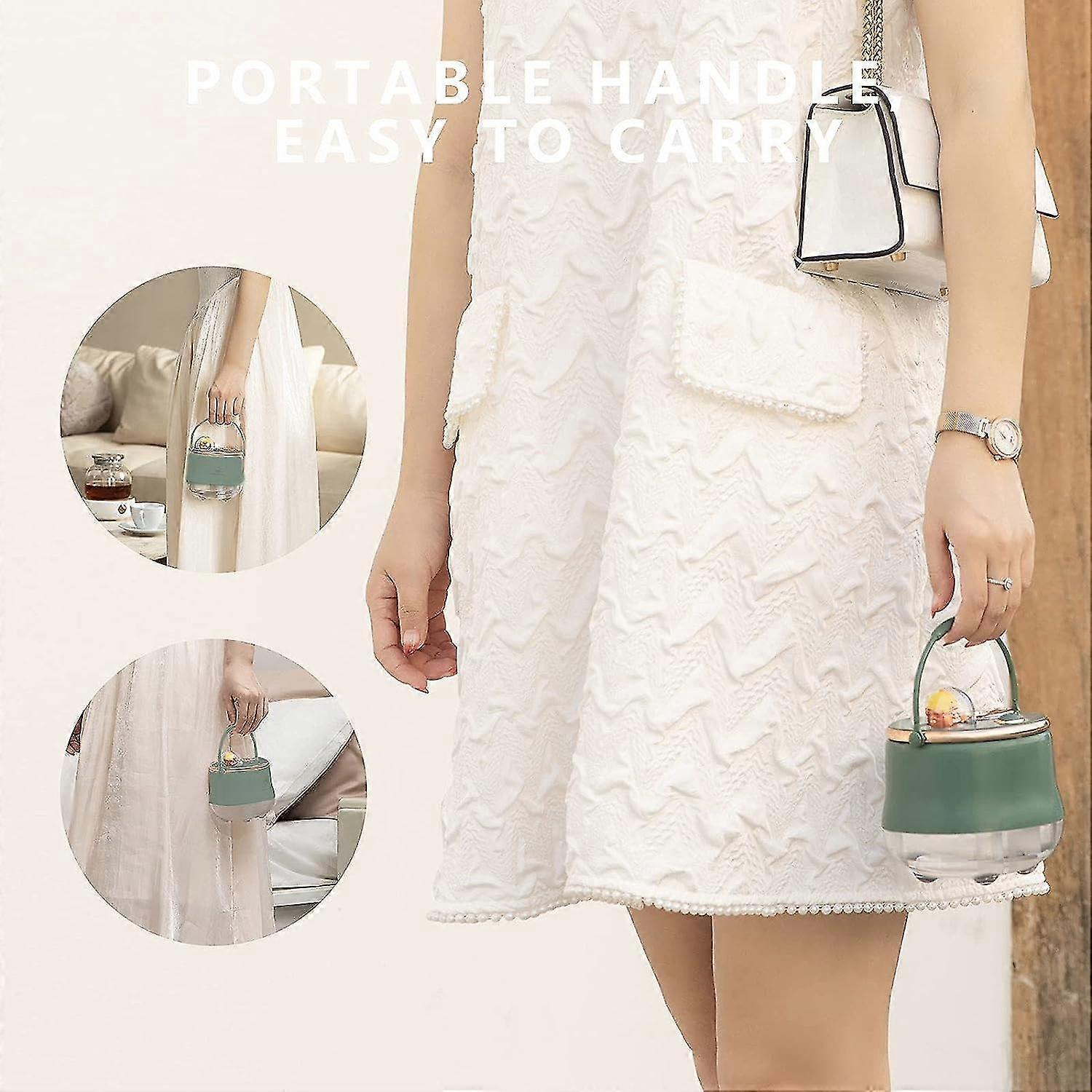 Cool Mist Humidifier, 400ml Mini Portable Humidifier With Adjustable ...