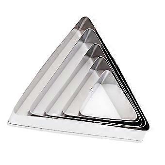 5 Pcs Stainless Steel Triangle Biscuit Cutters Sweets Pancake Cutting ...