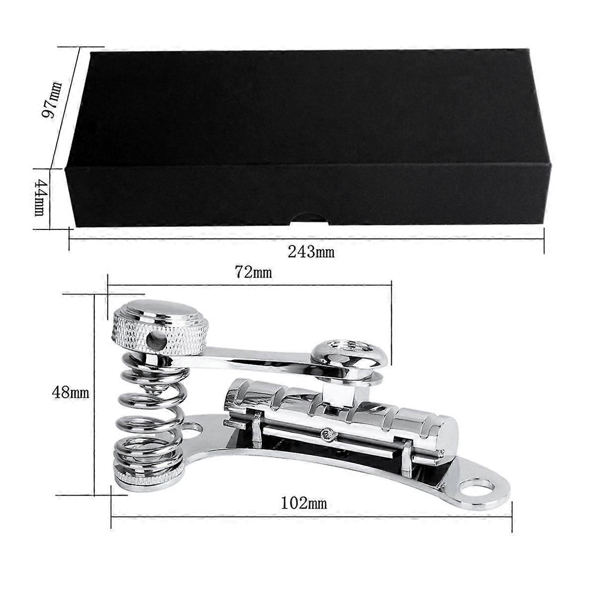 Guitar Vibrato Tailpiece Tremolo, Flat Top Body Tremolo Unit Vibrato ...