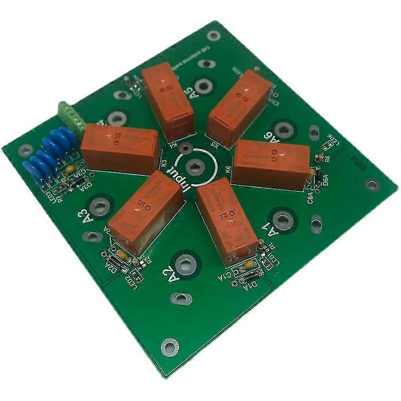 6-way Diy Kit 6:1 Coax Remote Antenna Switch So-239 1.8mhz--60mhz ...