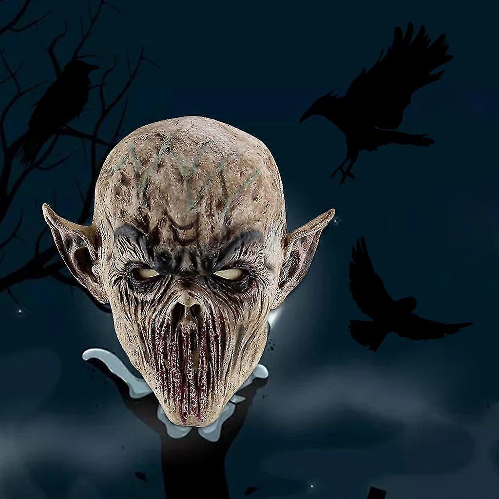 Scary Halloween Mask Cosplay Terror Demon Devil Mask Cosplay Props ...