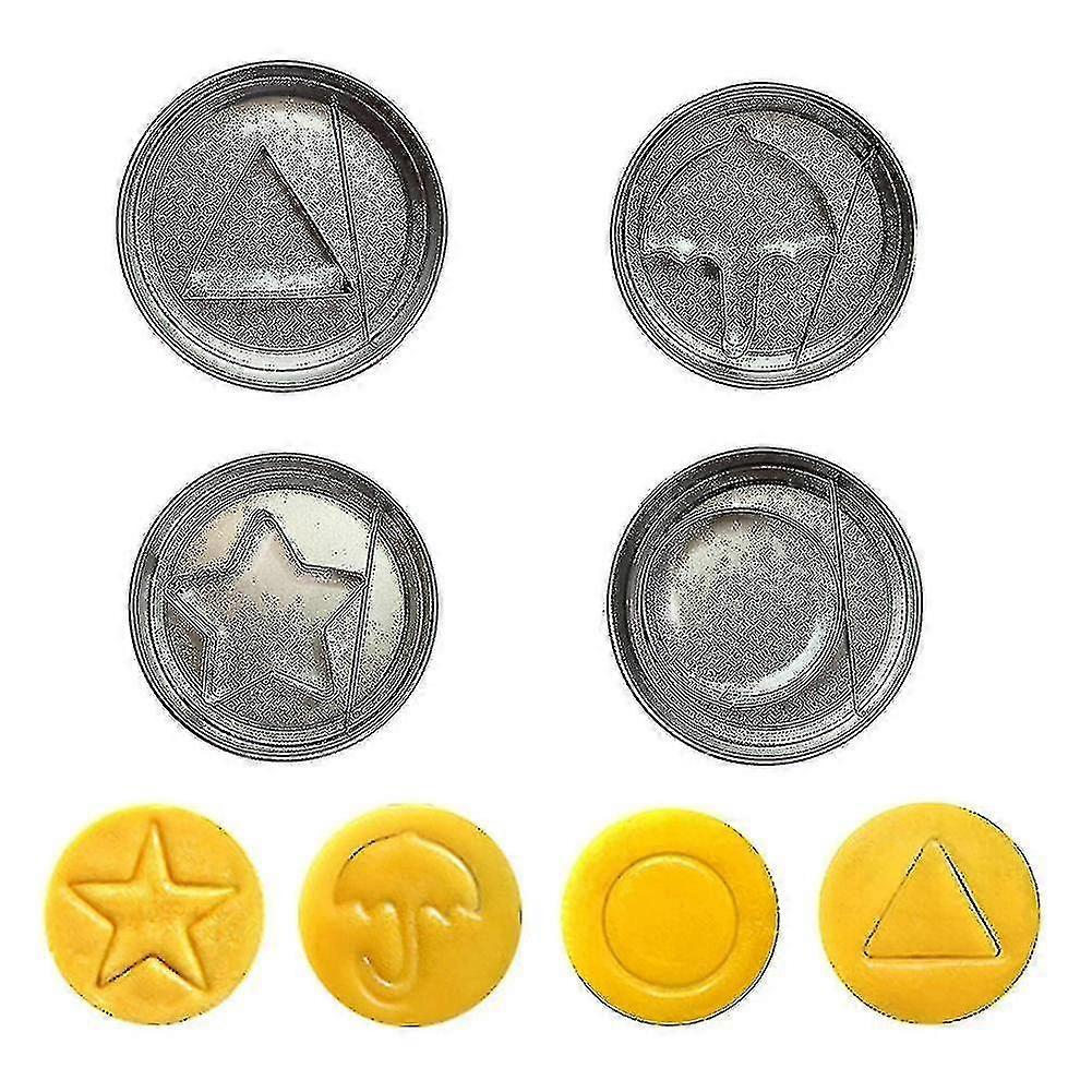 Dalgona Korean Candy Making Tools Set Stainless Steel Sugar Pie Game ...