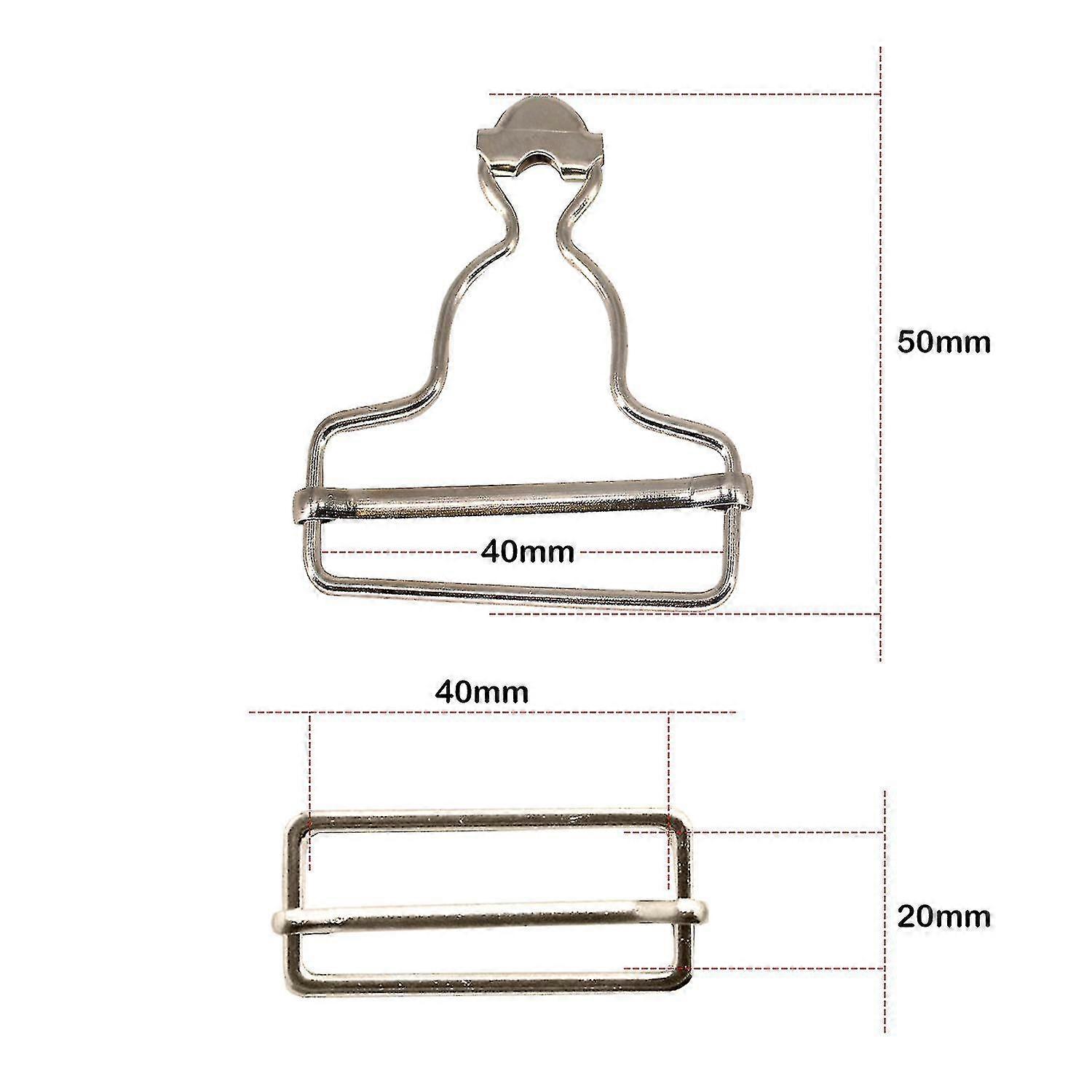Dungaree Buckle Adjustable Slider Clips With Jeans Buttons | Fruugo UK