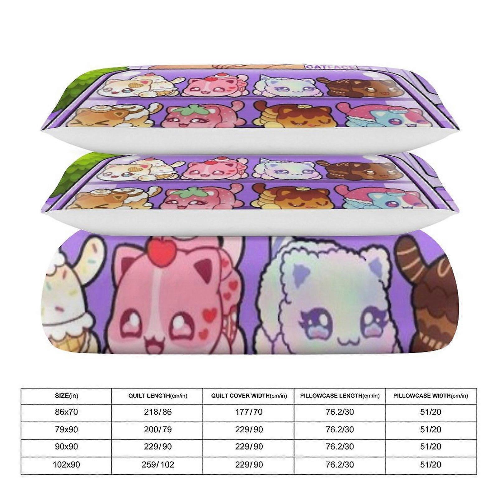 v58 Aphmau 2 Bed Duvet Cover Microfiber Bedding Sets Lightweight 3 ...