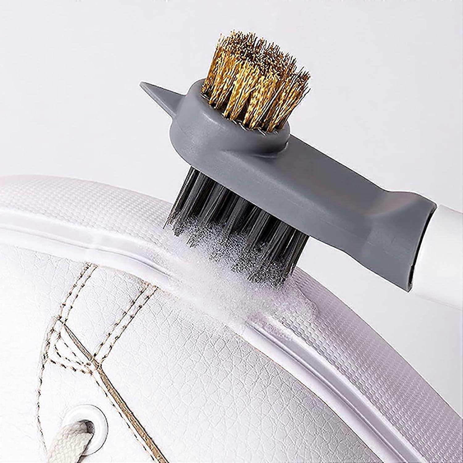 Shoe brush, shoe cleaning brush, long handle plastic shoe cleaner, 26cm ...