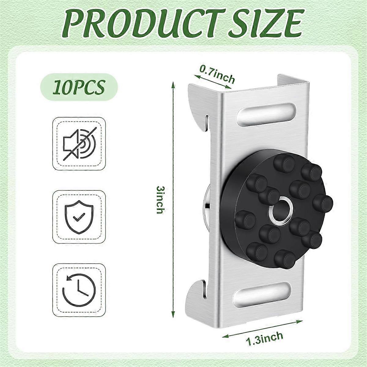 10 Pack Soundproofing Mounting Clip Sound Isolation Clips for Recording ...