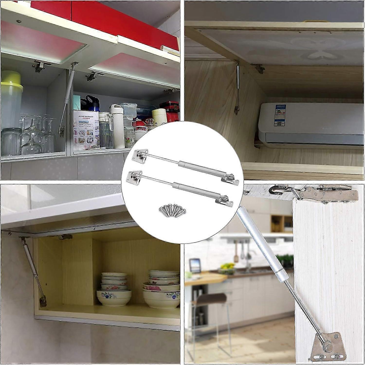 2 Pack Gas Strut Slow Down Lift Stay Support Hinge Spring Soft Close ...