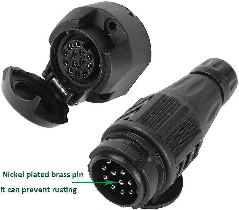 13 Pin Trailer Plug,13Pin Trailer Socket,Trailer Socket Plug, Trailer ...