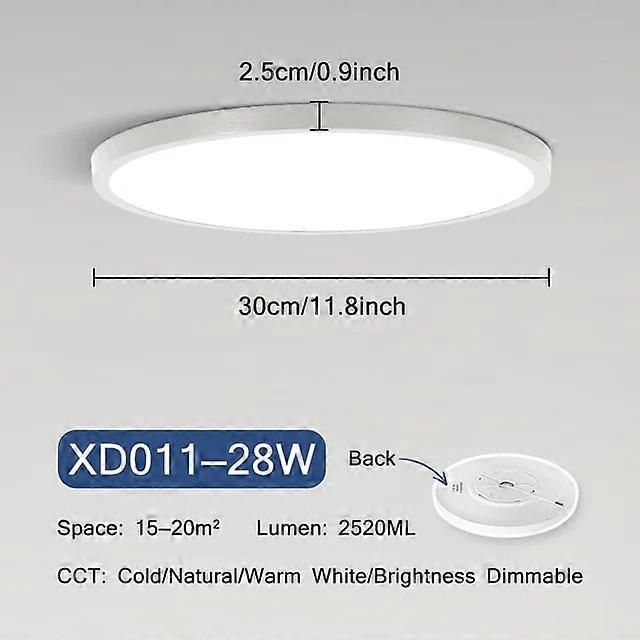 Modern Large LED Ceiling Lights 24W 48W 64W Led Ceiling Lamps for Home ...