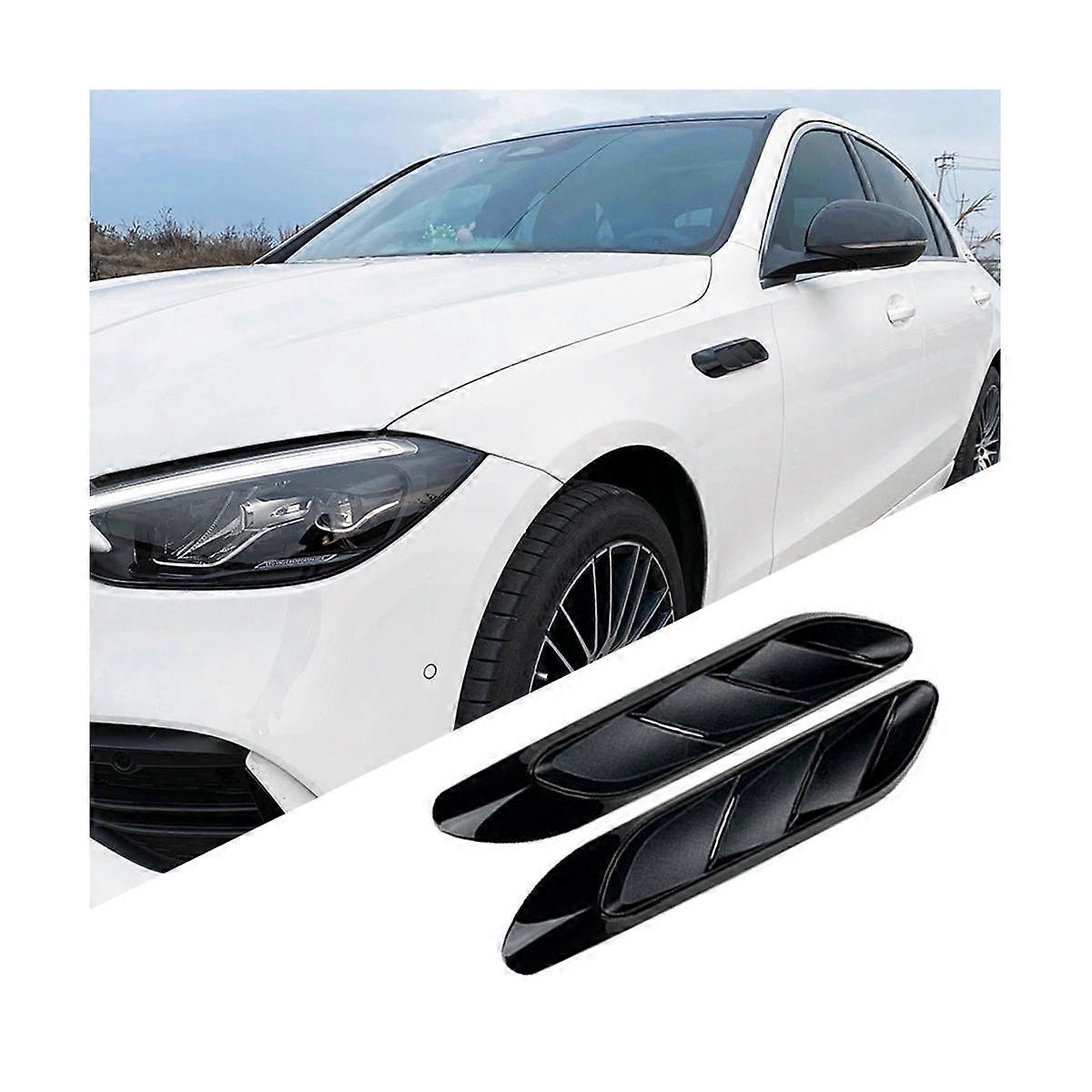 Car Side Air Vent Cover Trim Fender Sticker for Mercedes-Benz C-Class W206 2022+ C200 C260 AMG ...