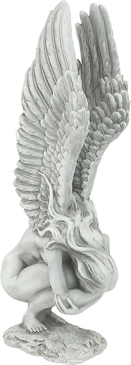 Memorial and Redemption of Angels Religious Garden Statue, Small 15cm ...