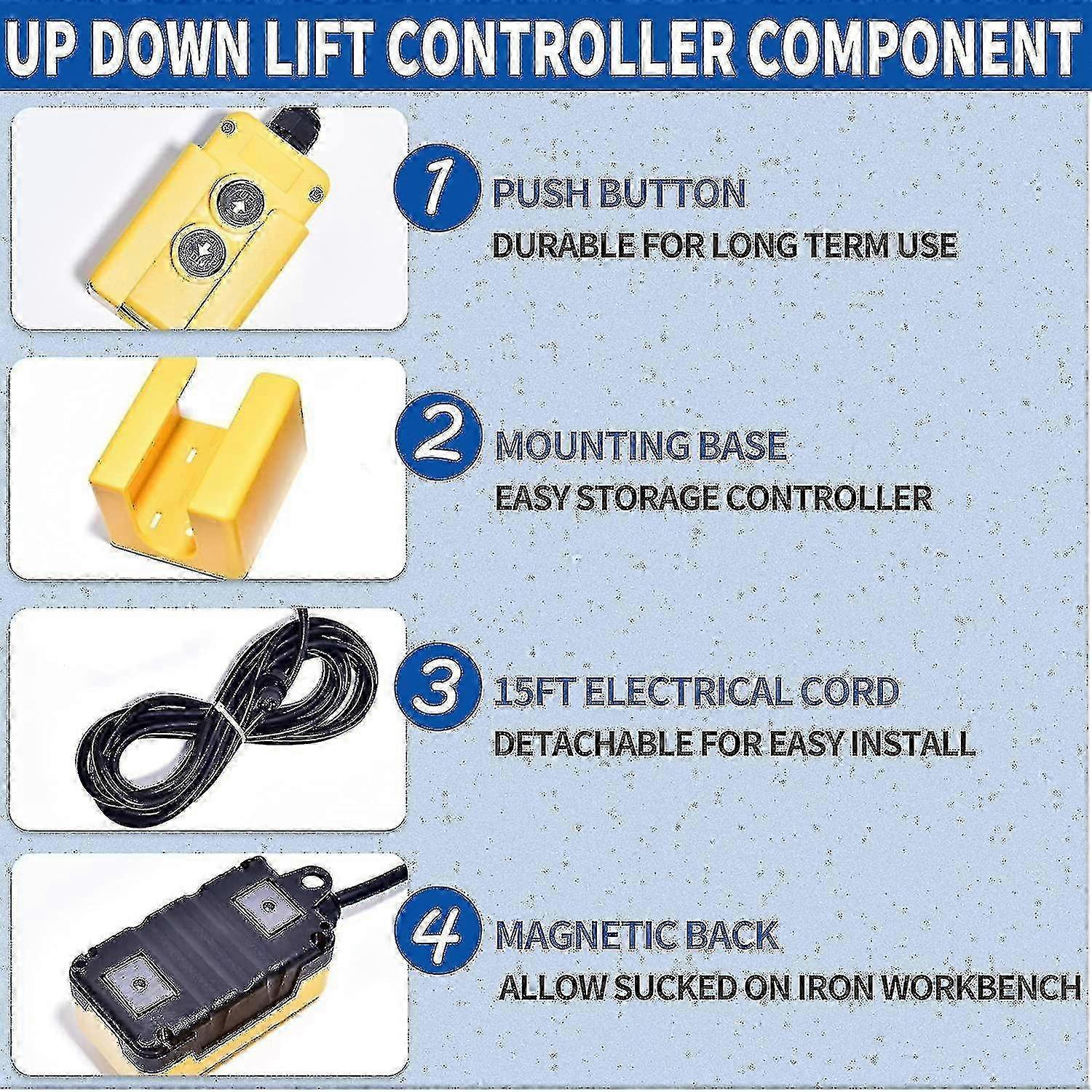 3 Wire Dump Trailer Remote Control Switch 12v For Single Acting ...
