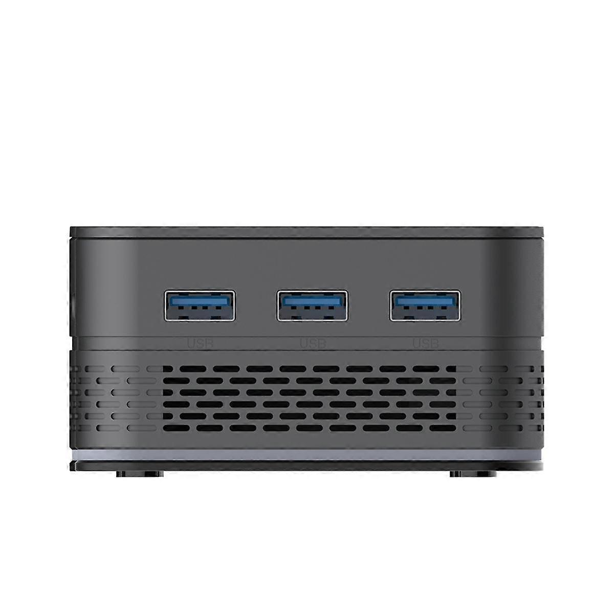 T9 Plus Mini PC Alder Lake N100 DDR5 8+128GB Quad-Core Quad-Threaded Dual Gigabit Ethernet Ports ...