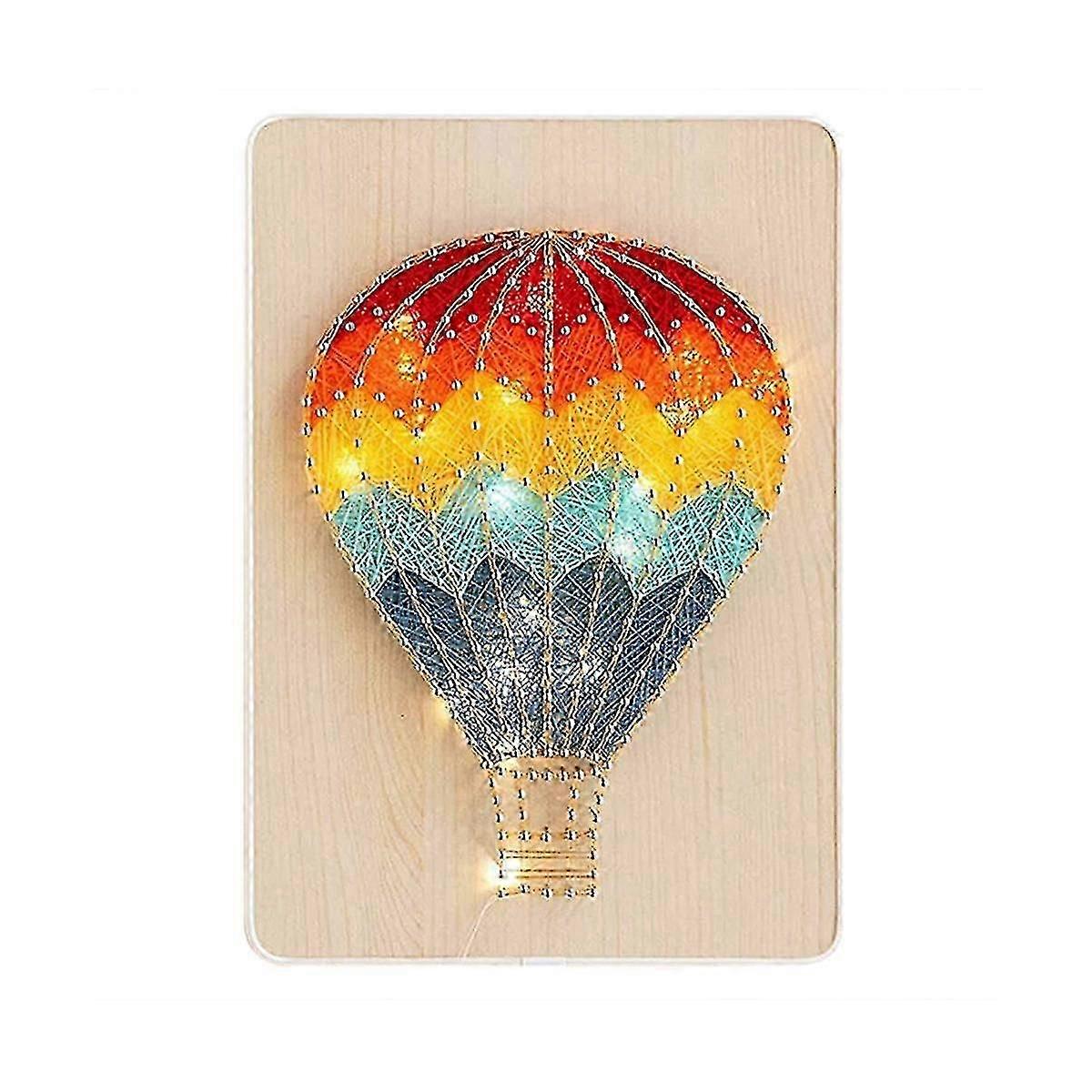 String Art Kit With Led Light Crafts Kit For Adults And Kids Diy String ...