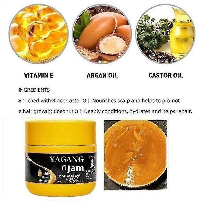 Edge Control Gel, Extra Hold Hair Gel - Perfect Shine and Jam Hair Gel ...