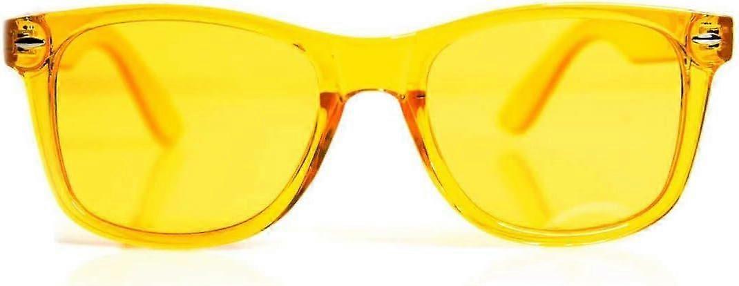 Violet Color Therapy Glasses - Chakra & Mood Relaxation Light Therapy ...