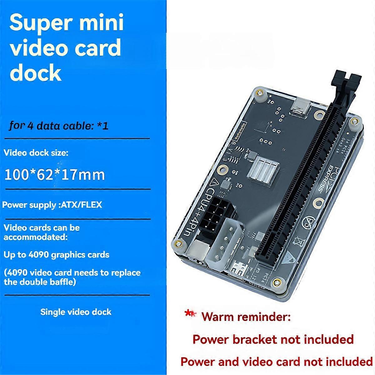 External GPU Dock with 60cm USB4 Cable | Fruugo SE