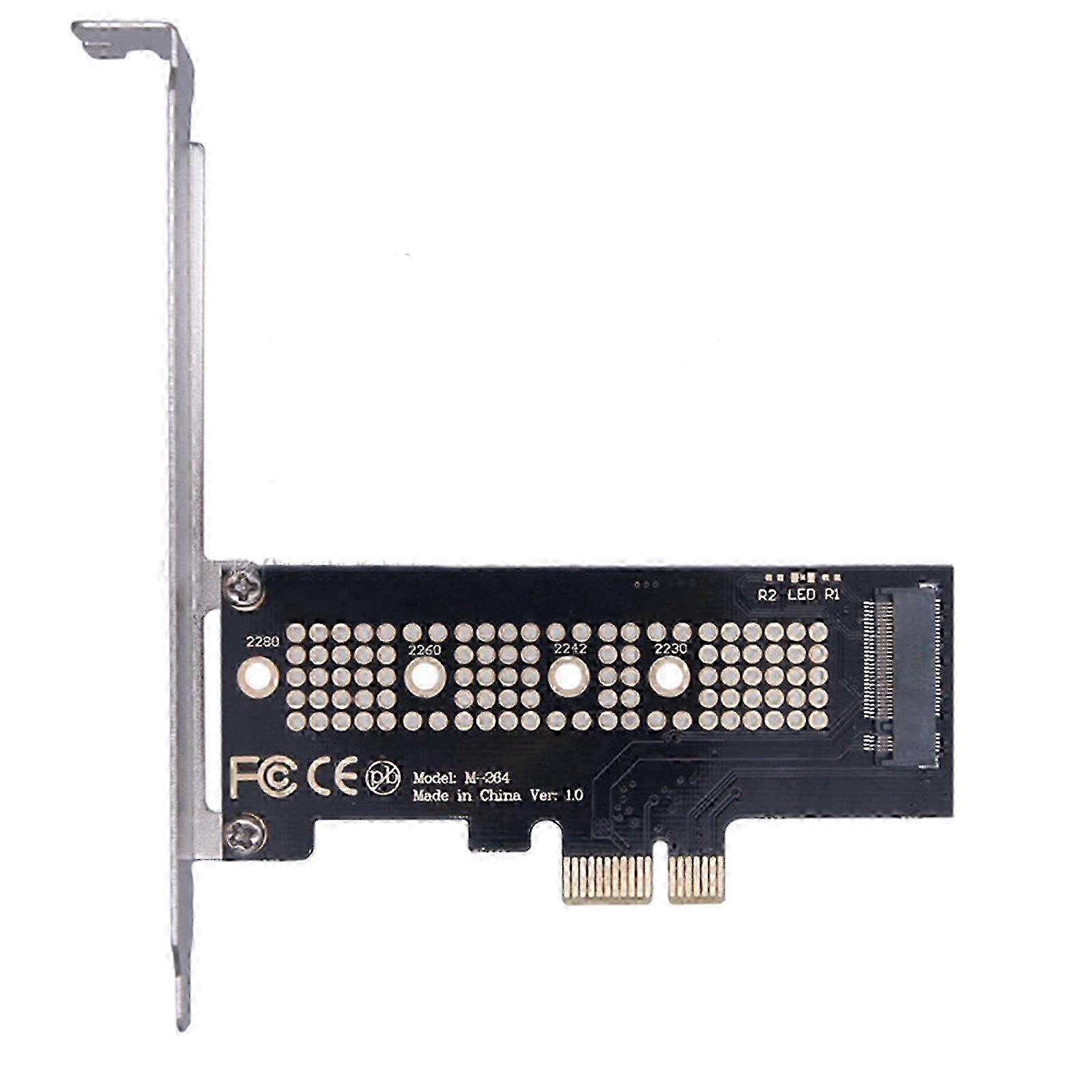 2025 PCI-E 3.0 x1 Lane to M.2 M-Key SSD Nvme AHCI PCI Express Adapter ...