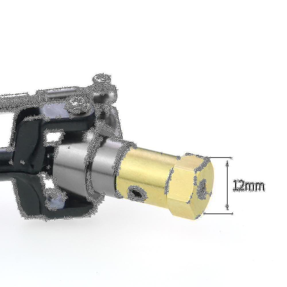 4pcs 5mm To 12mm Brass Combiner Wheel Hub Hex Adapter For B14 B16 C14 ...