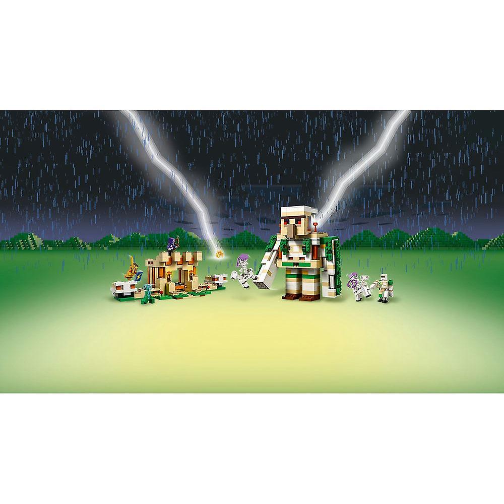 LEGO Minecraft The Iron Golem Fortress 21250 Building Toy Set (868 ...
